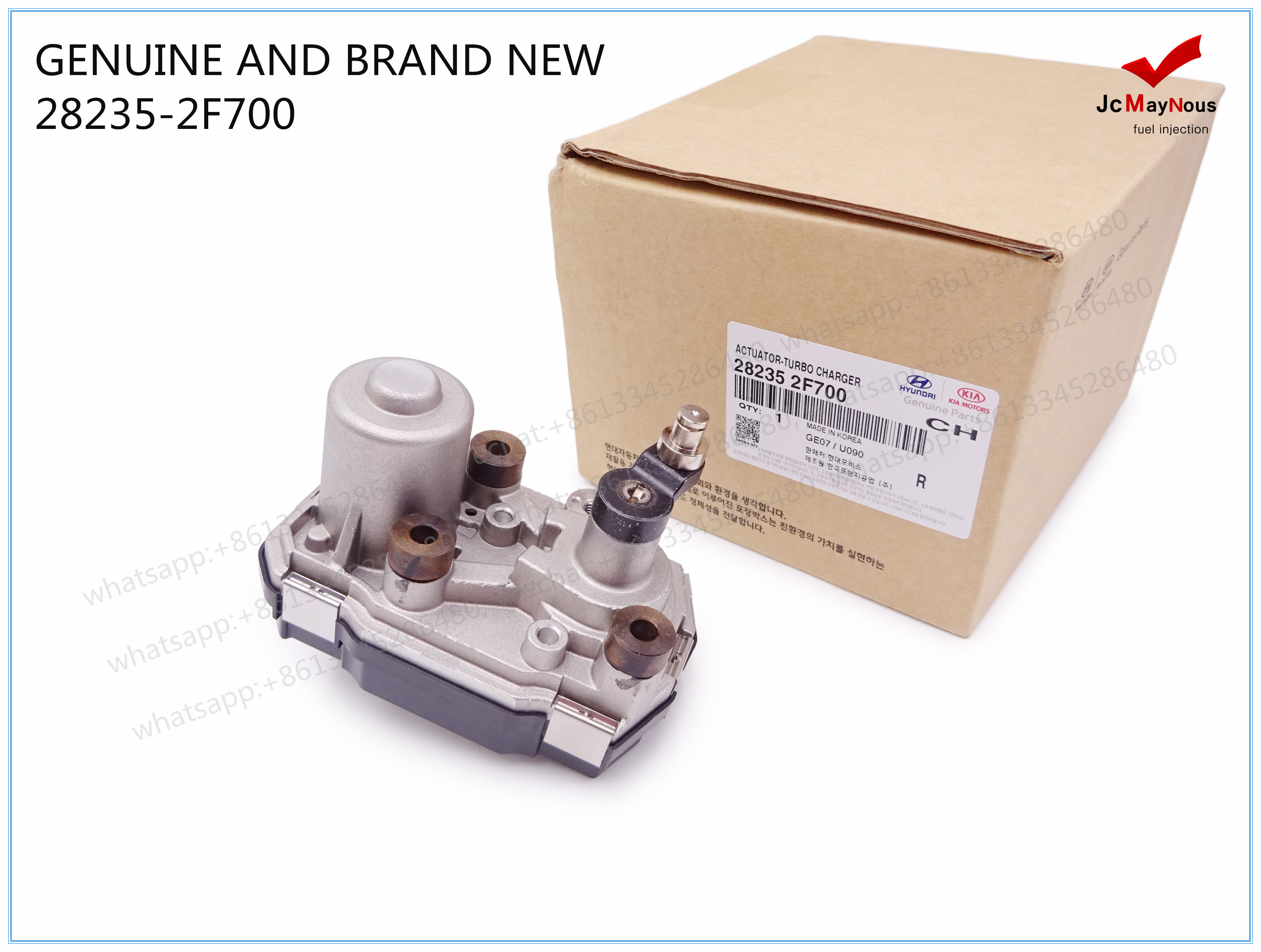 GENUINE AND BRAND NEW ACTUATOR TURBO CHARGER 28235-2F700 59001107683 - 我的网站