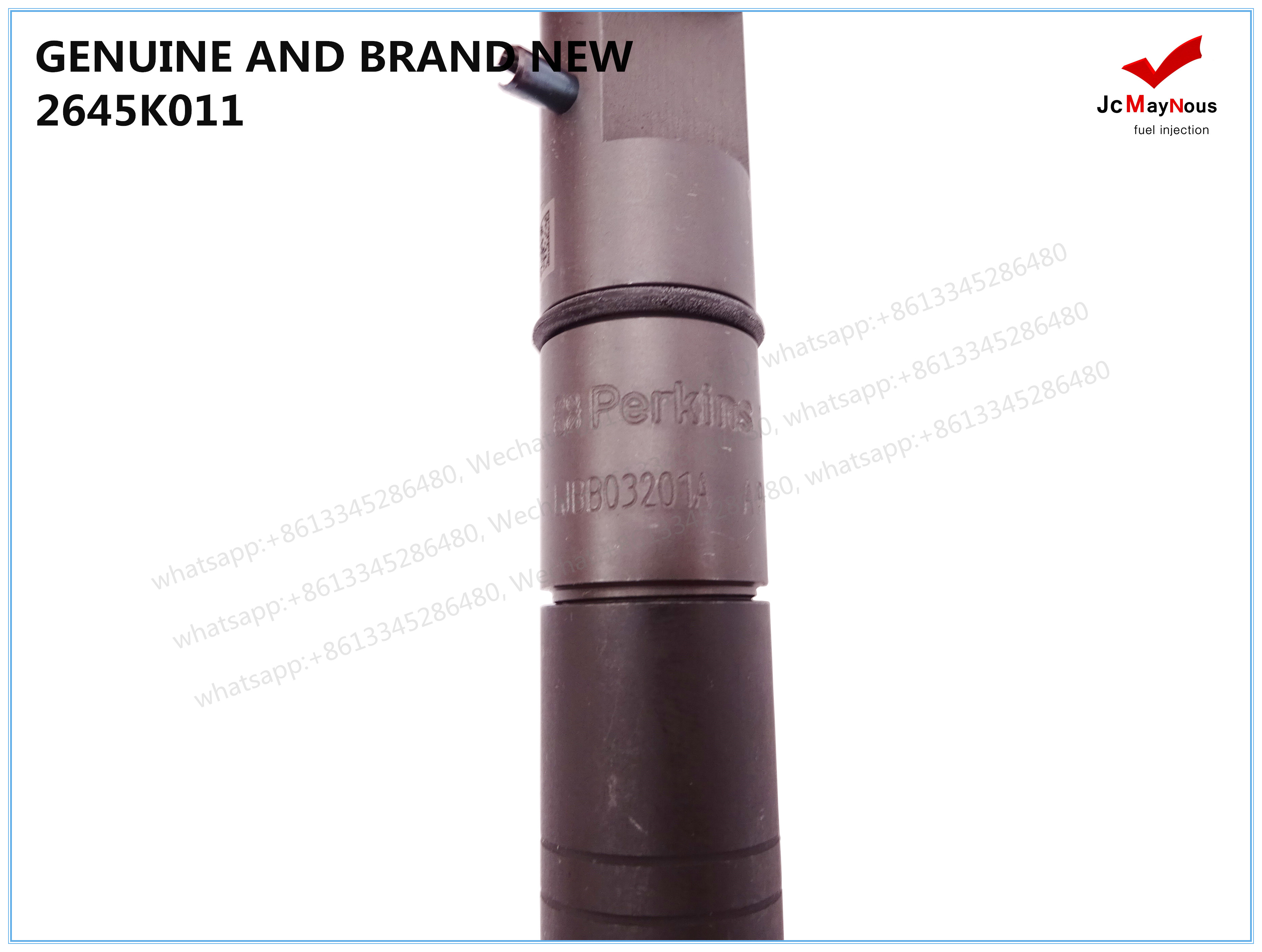 GENUINE AND BRAND NEW PERKINS JCB INJECTOR 2645K011,2645K012,2645K013 ...