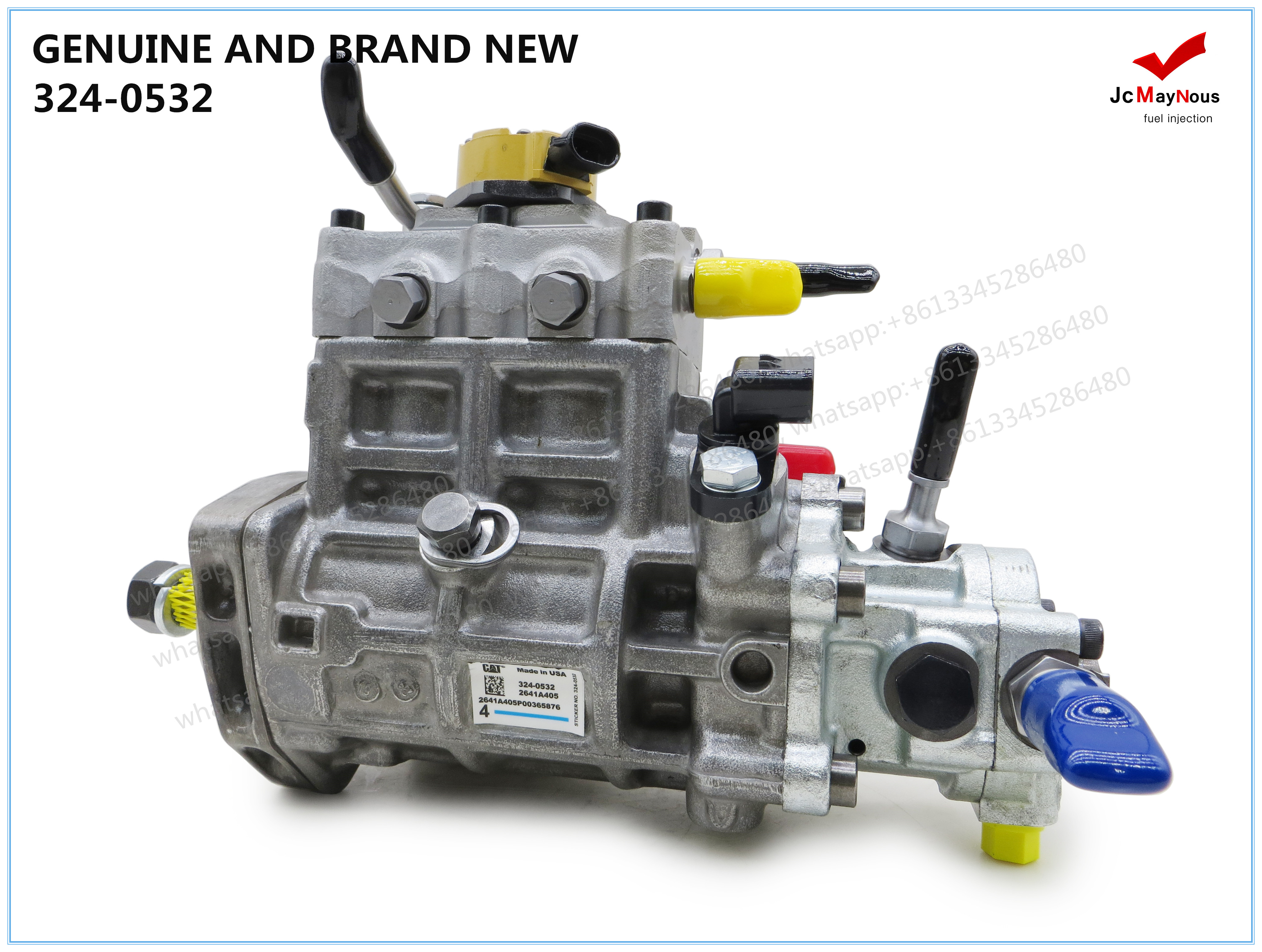 GENUINE AND BRAND NEW FUEL PUMP 324-0532,2641A405 FOR CATERPILLAR C4.4 ...