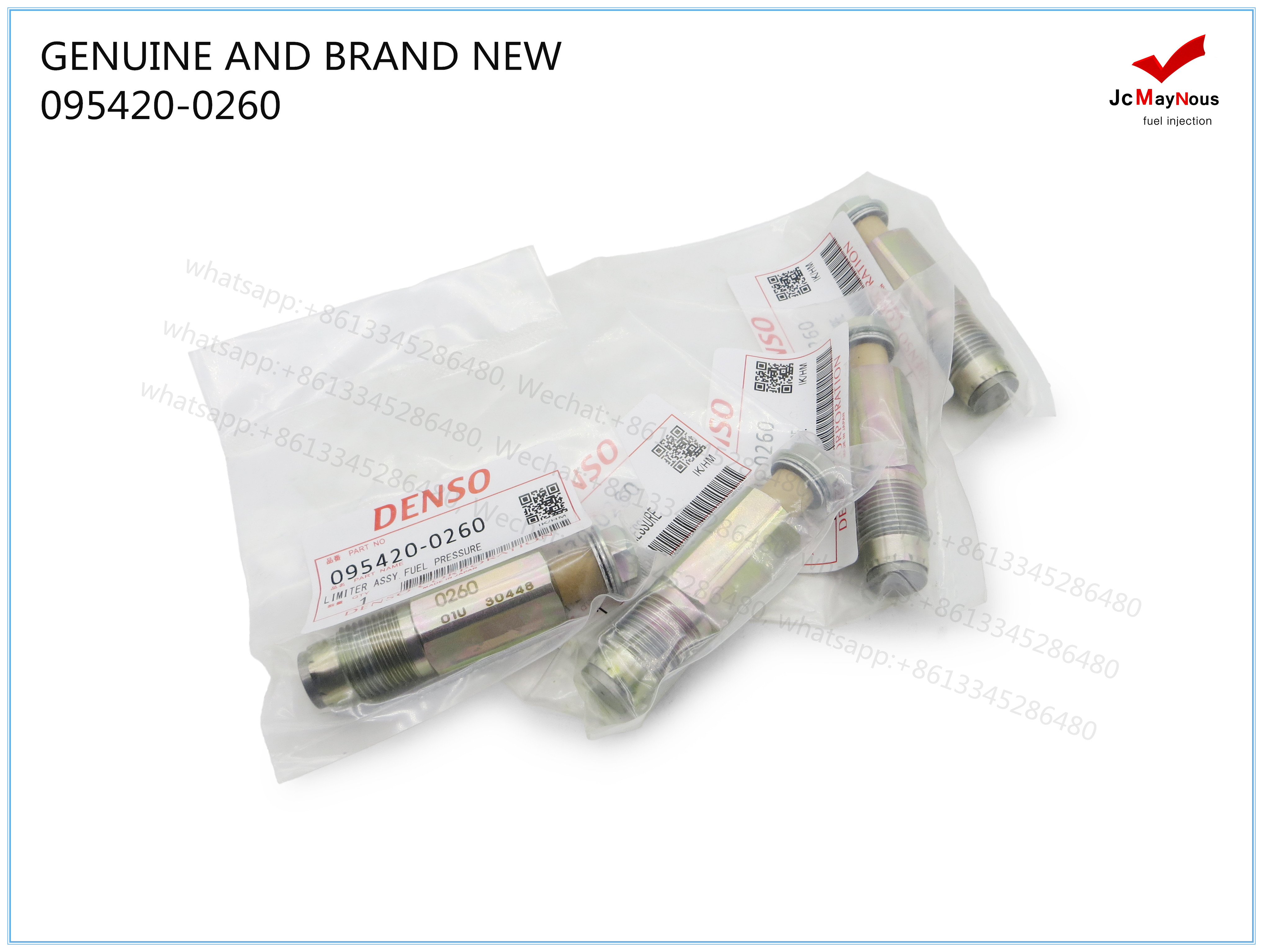 GENUINE AND BRAND NEW DIESEL DENSO FUEL COMMON RAIL HIGH PRESSURE ...
