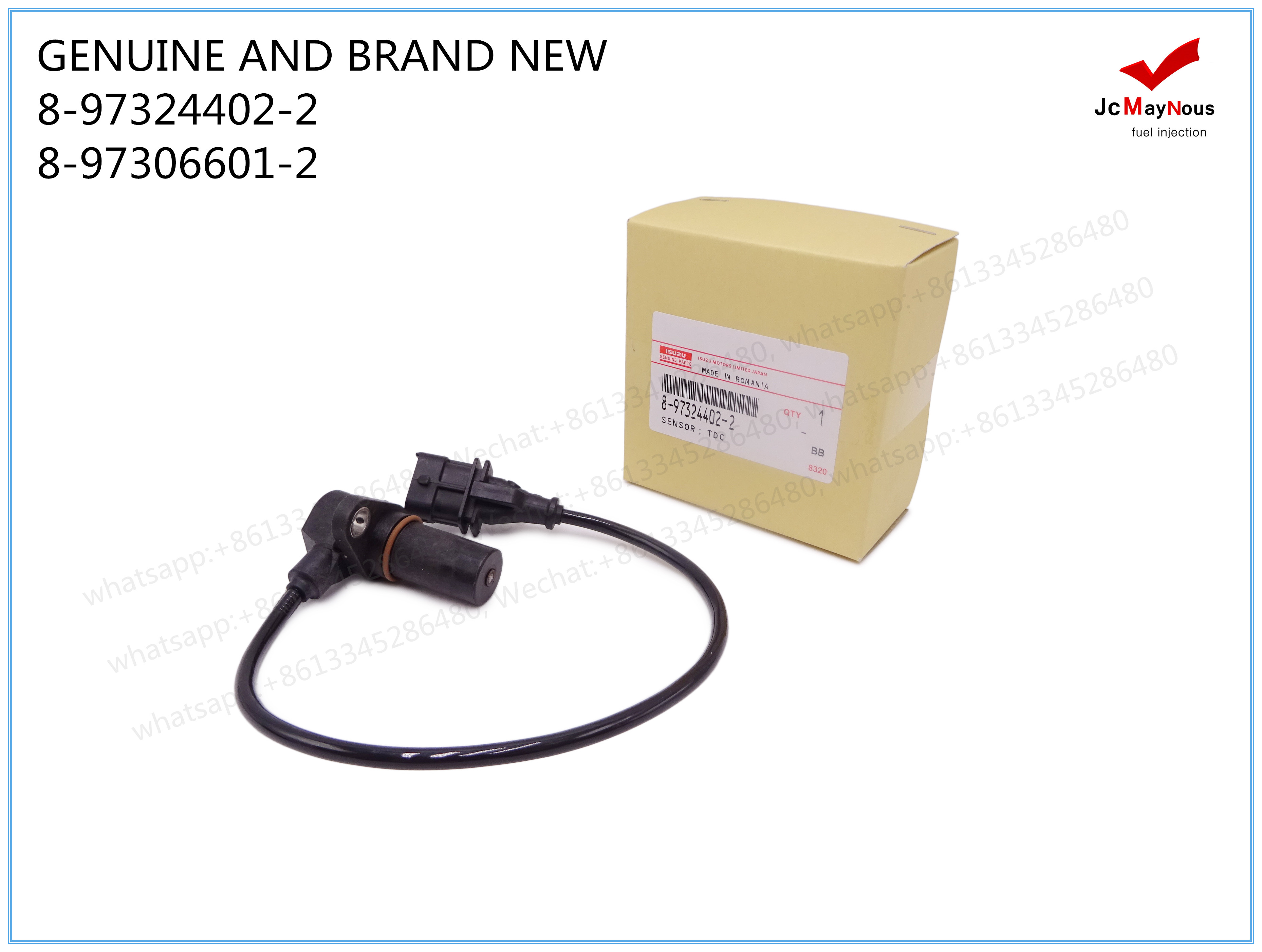 GENUINE AND BRAND NEW FUEL CRANKSHAFT SENSOR 8-97324402-2, 8-97306601-2 ...